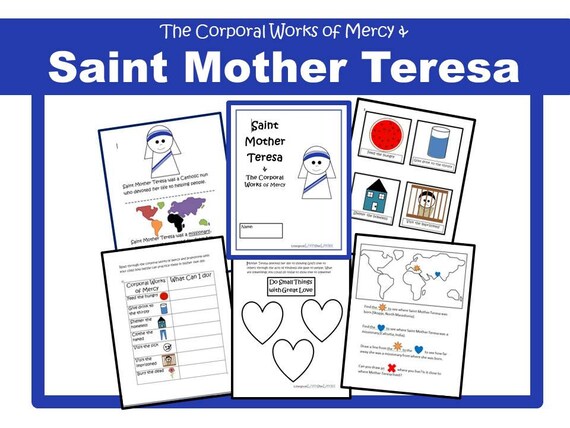 Mother Teresa Worksheets
