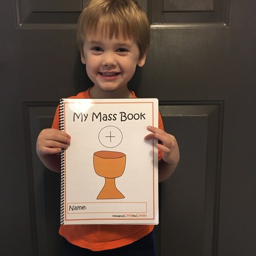 Mass Book for Kids PDF Download - Etsy
