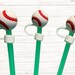 Baseball Straw Topper Baseball Team Party Favor Baseball Theme Party ...