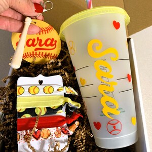 Personalized Softball Gift Teen Girl Birthday Gift Softball Lover Gift ...