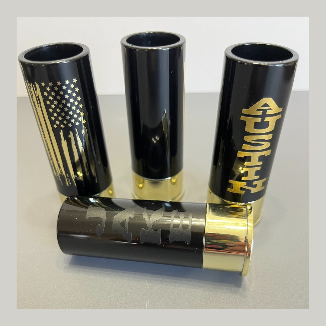 Personalized Groomsmen Shot Glass Custom Bullet Shot Glass Bachelor ...