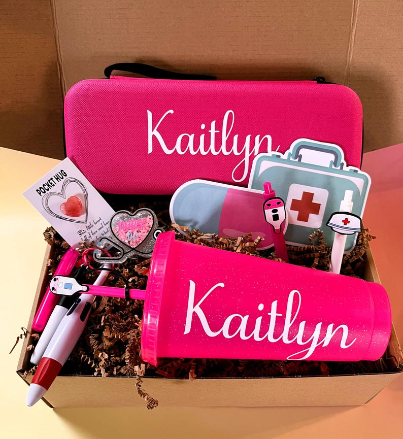Personalized Medical Gift Set for Nurse Healthcare Worker Essentials ...