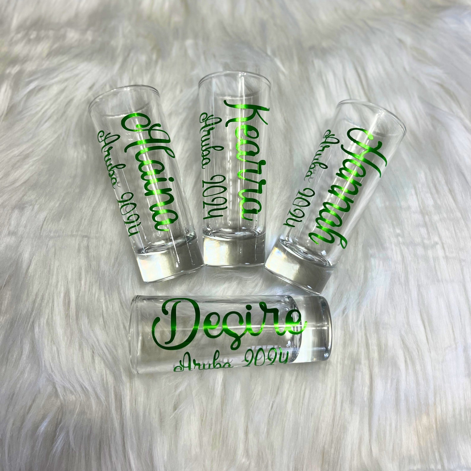 Custom Shot Glass 21st Birthday Party Favor Bachelorette Party Gift ...
