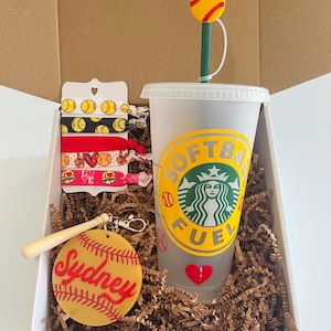 Personalized Softball Gift Teen Girl Birthday Gift Softball Lover Gift ...