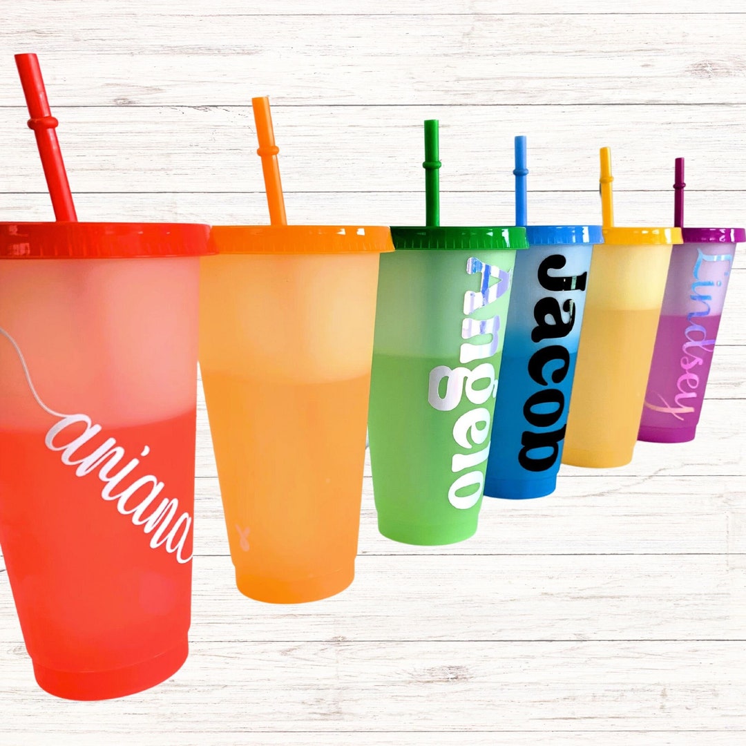Personalized Color Changing Cup Gift Her Birthday Party Favor His Party ...