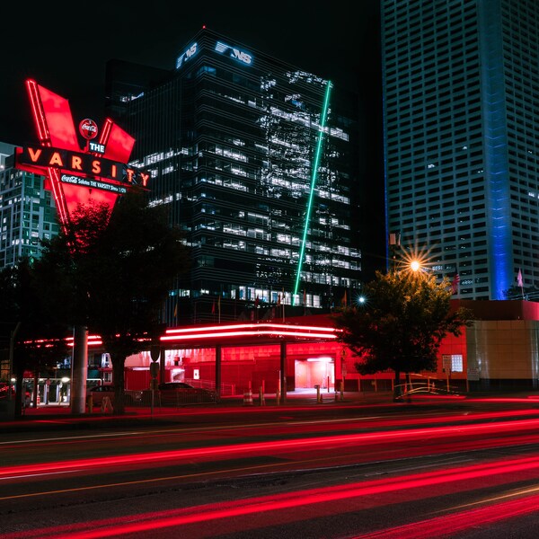Atlanta Cityscape - Etsy