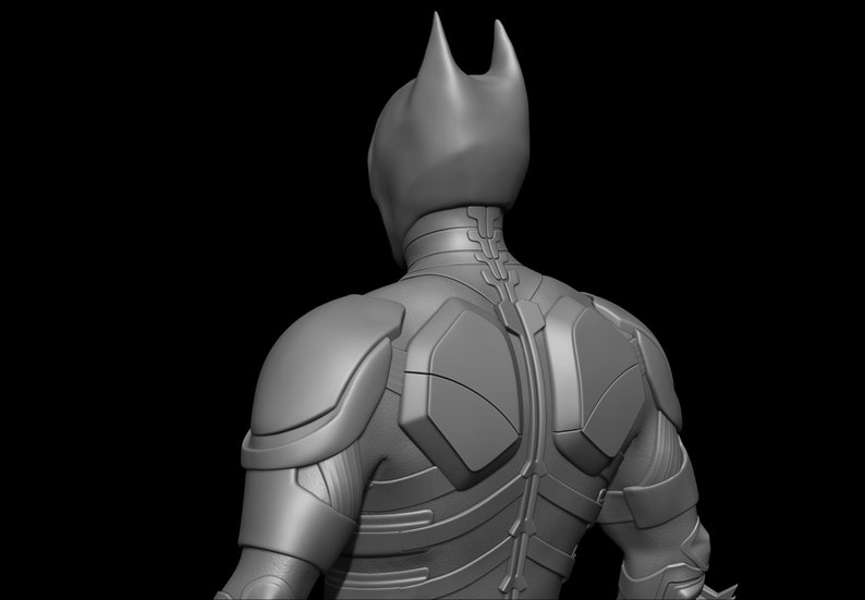 The Dark Knight Model Printing Miniature Assembly File Stl – Obj – Mtl ...