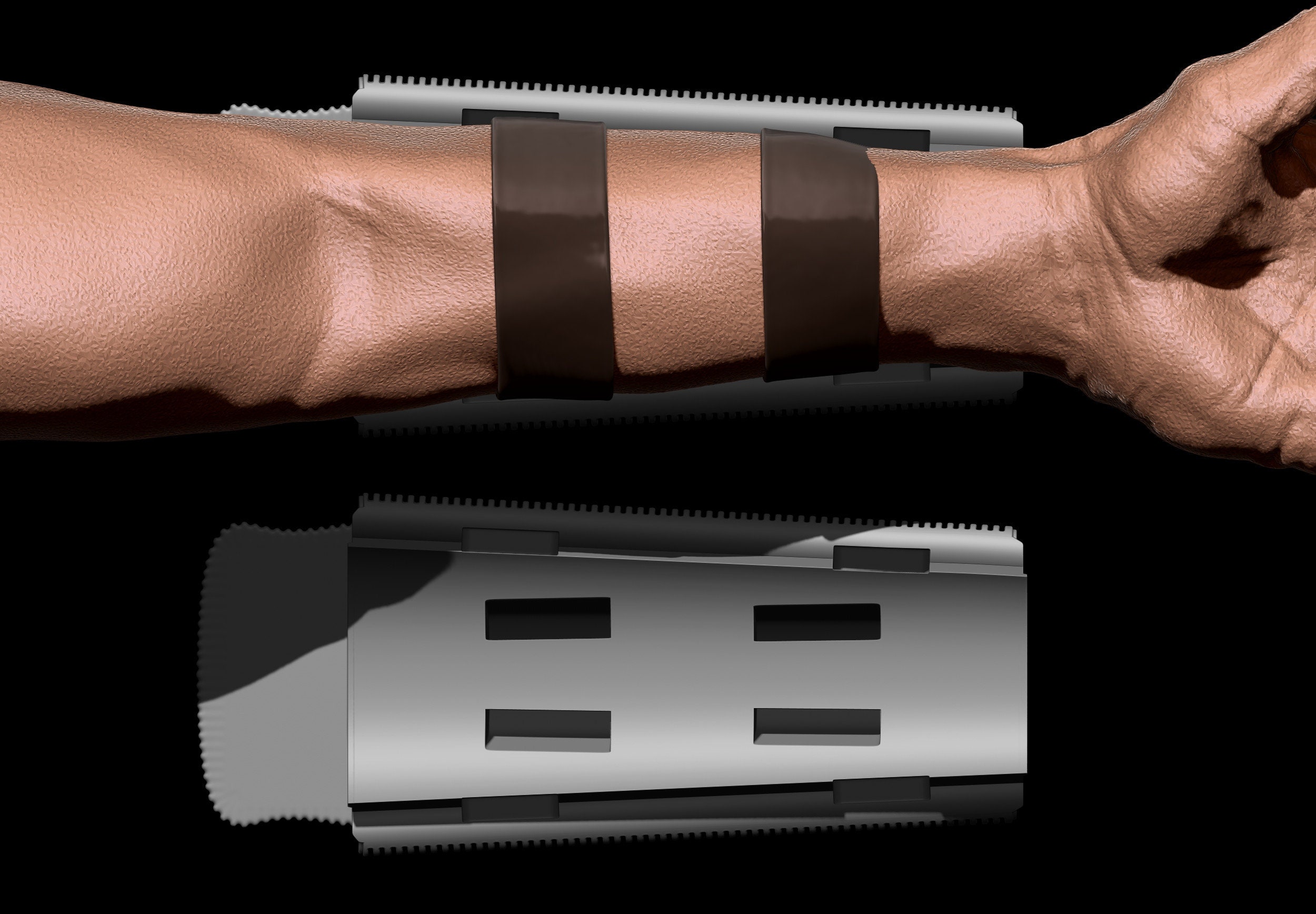 Predator Gauntlet Forearm Left Scale 1:1 File STL-OBJ for 3D Printer - Etsy