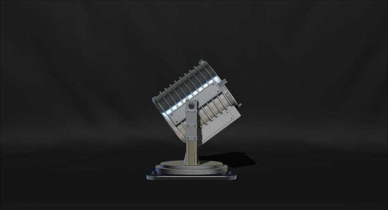 Bat Signal Searchlight Lamp 3D Model Miniature Assembly File STL-OBJ ...