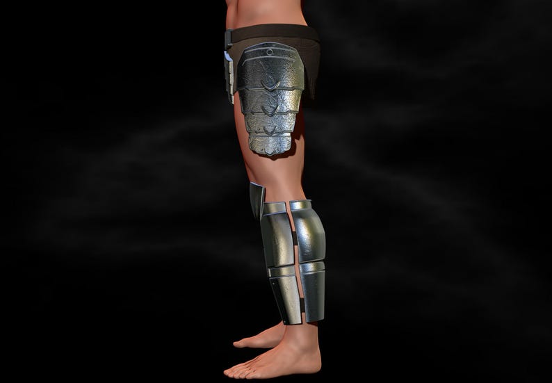 Predator Armor Legs Scale 1:1 File STL-OBJ for 3D Printing - Etsy