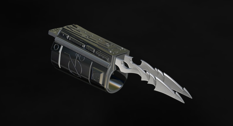 Predator Gauntlet Forearm Right Two Versions File STL-OBJ for - Etsy