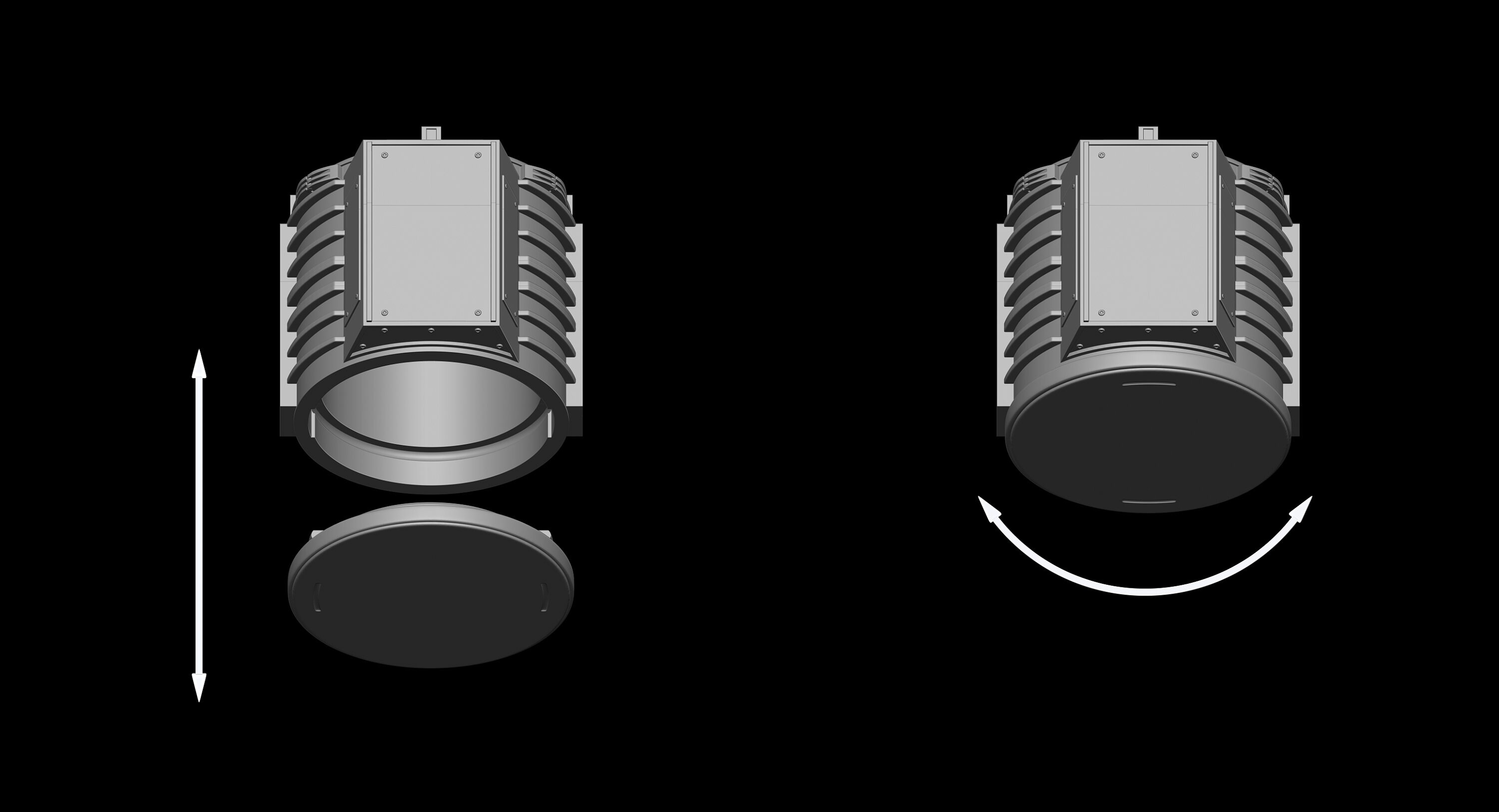 Bat Signal Searchlight Lamp 3D Model Miniature Assembly File STL-OBJ ...