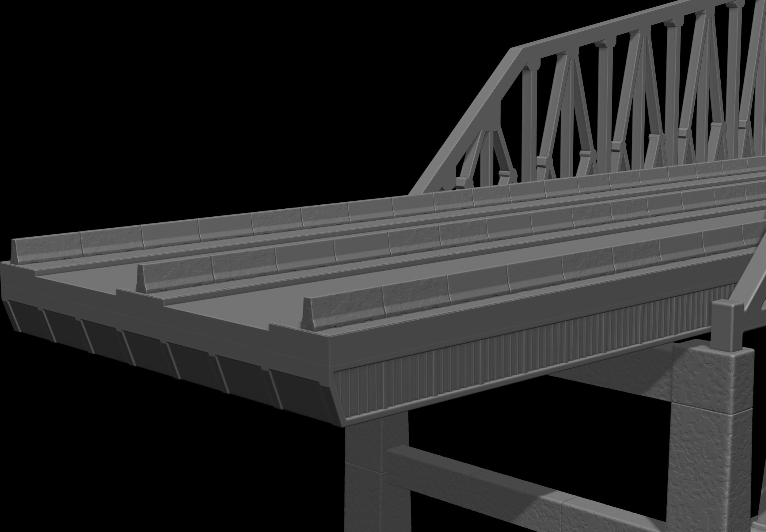 Model Bridge H0 Scale Trains, Baltimore Bridge Reproduction (francis ...