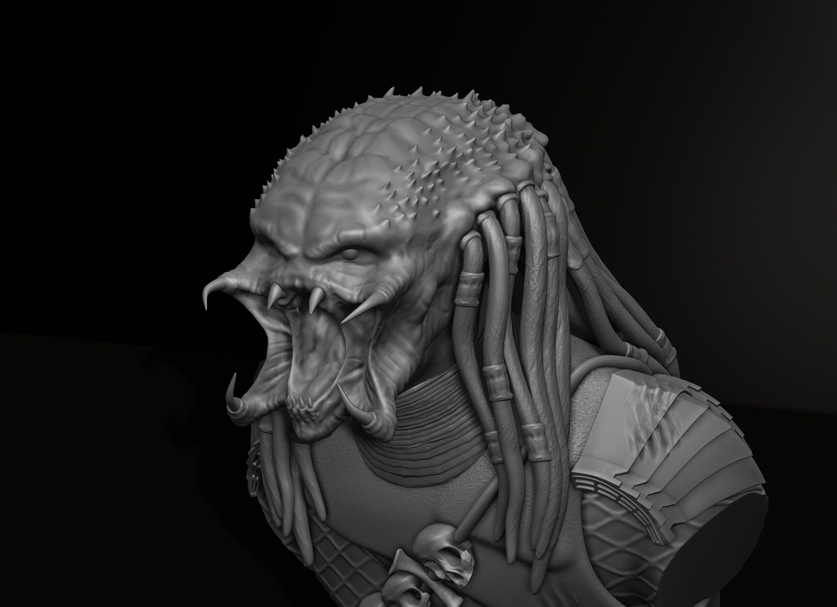 Predator Bust File STL for 3D printing Figurine 3D | Etsy
