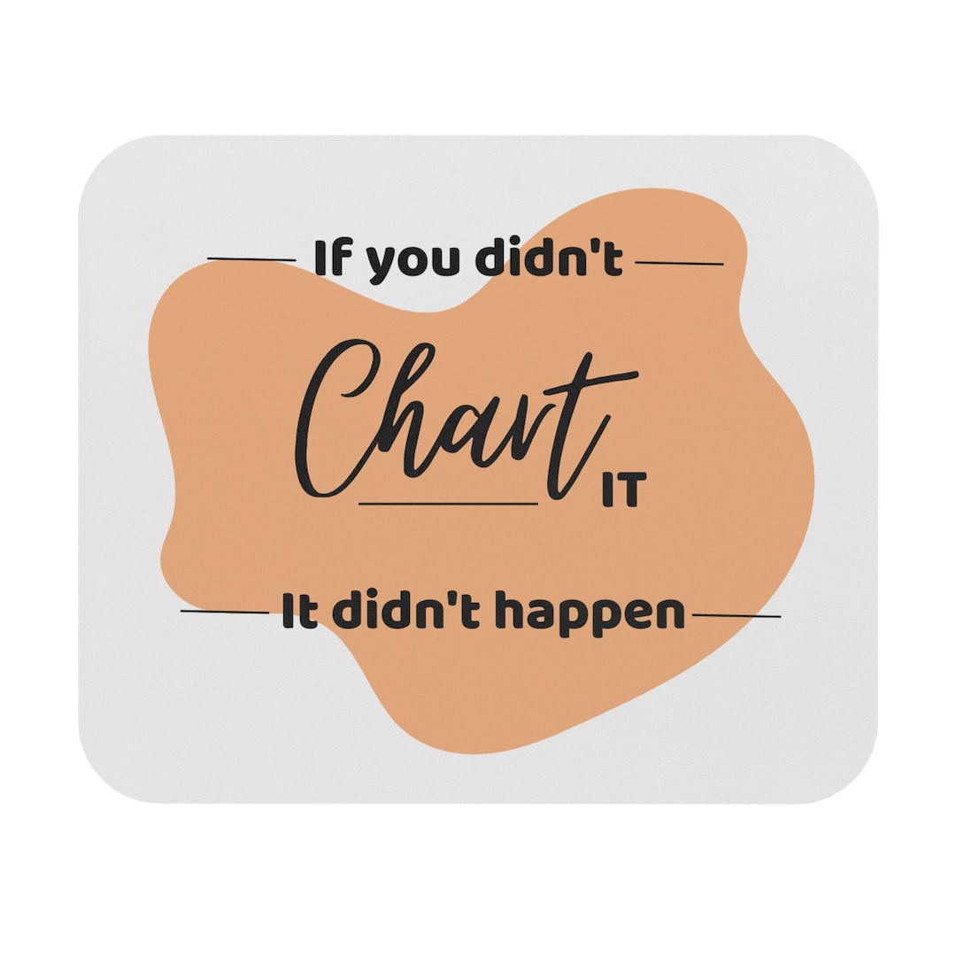 Chart It Mouse Pad - Etsy