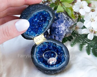 Geode Ring Box - Etsy