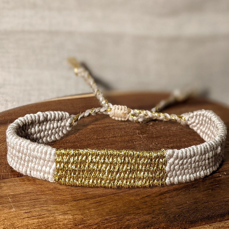 Handwoven Bracelet, Minimalist Bracelet, Woven Tapestry Boho Jewelry ...