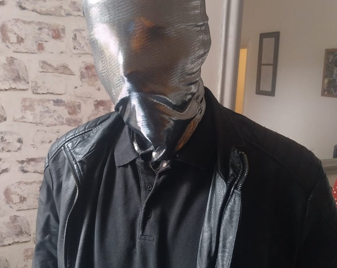 Shattered 'glass' Plastic Mirror Mask Full Face - Etsy