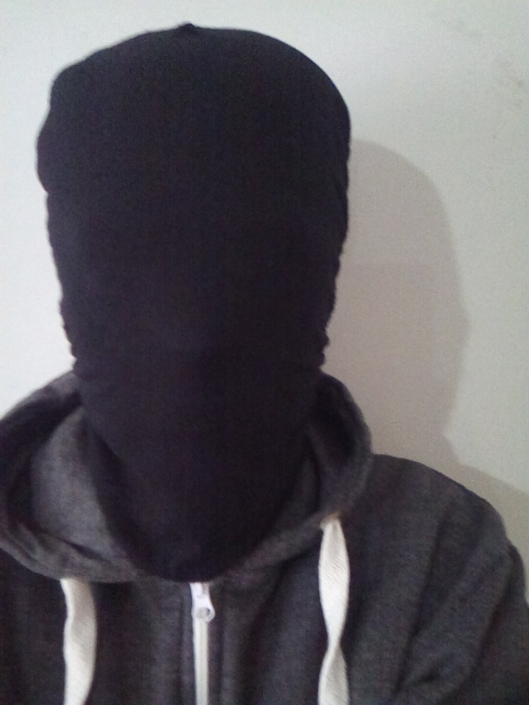 Plain Black Full Head Mask - Etsy UK