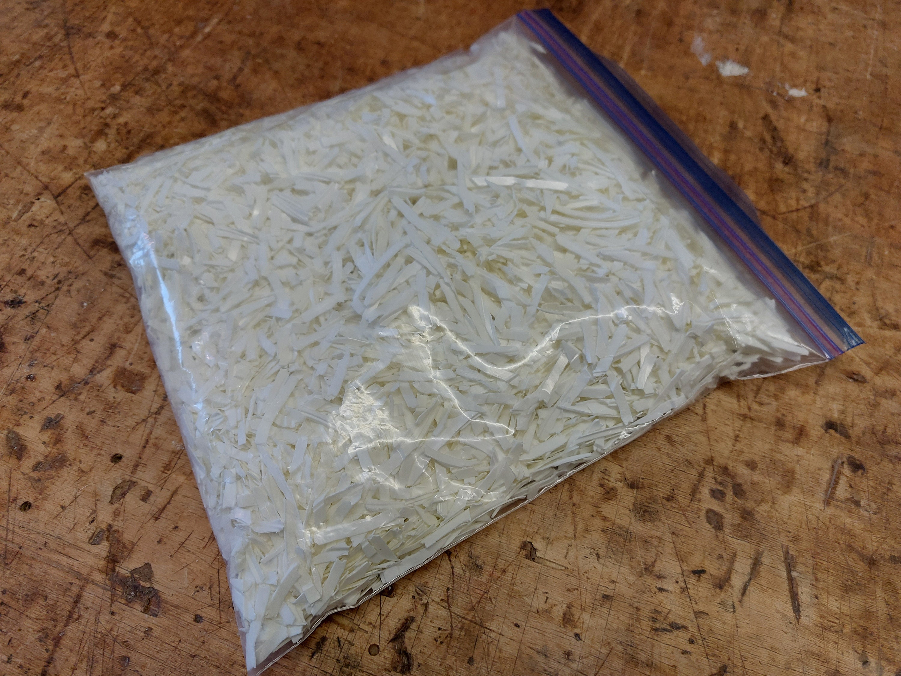 Shredded HDPE Plastic - Etsy