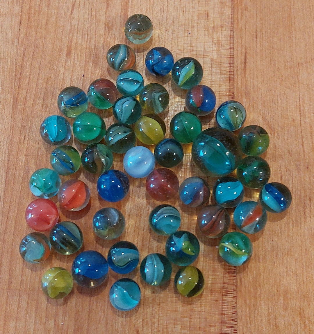 Glass Marbles Lot - Etsy