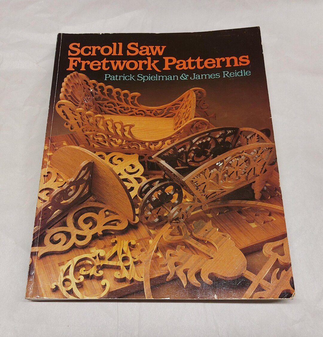Scrollsaw Fretwork Pattern Book - Etsy