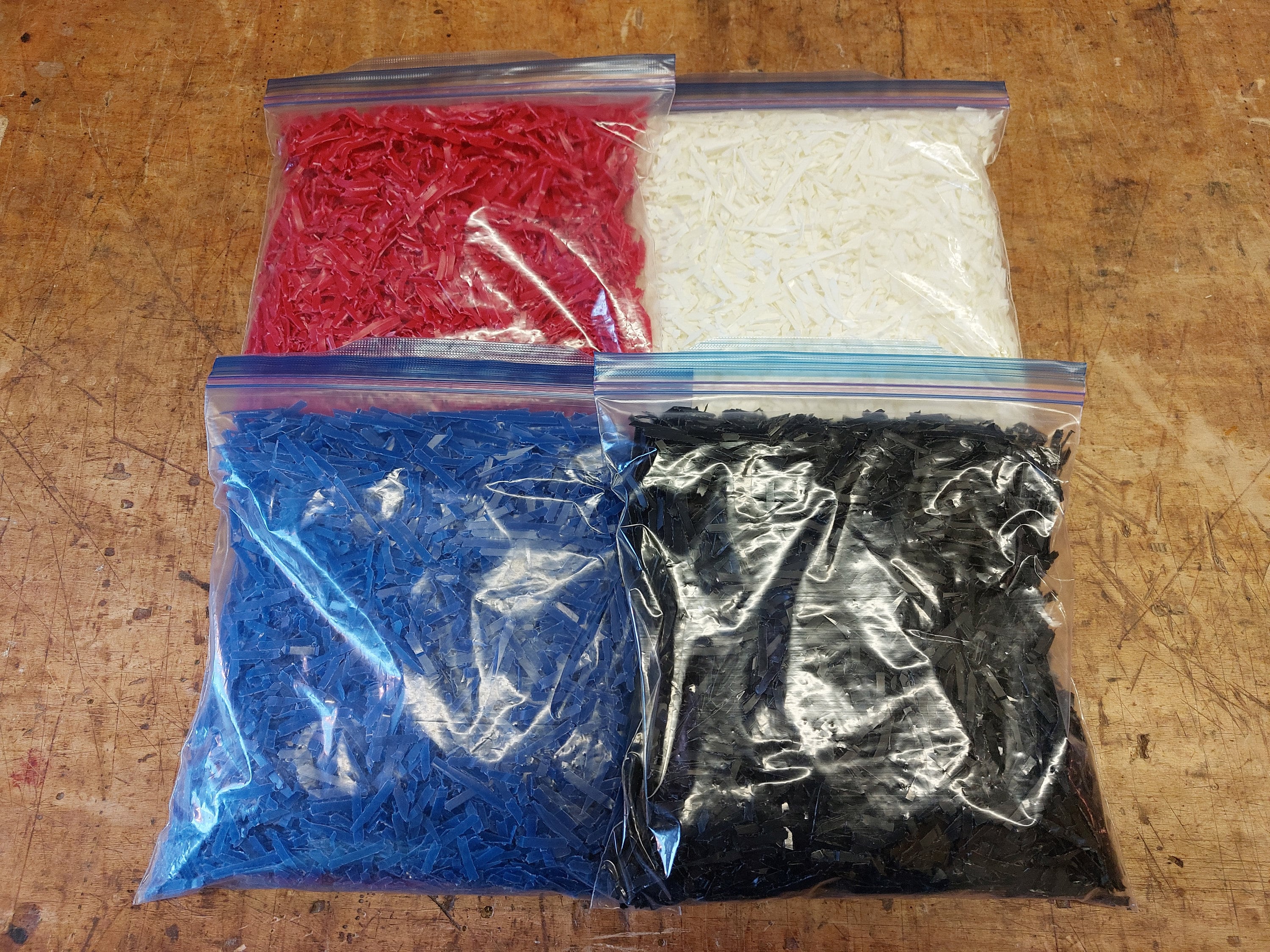 Shredded HDPE Plastic - Etsy