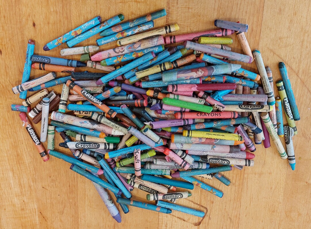 Wax Crayon Pieces for Melting - Etsy