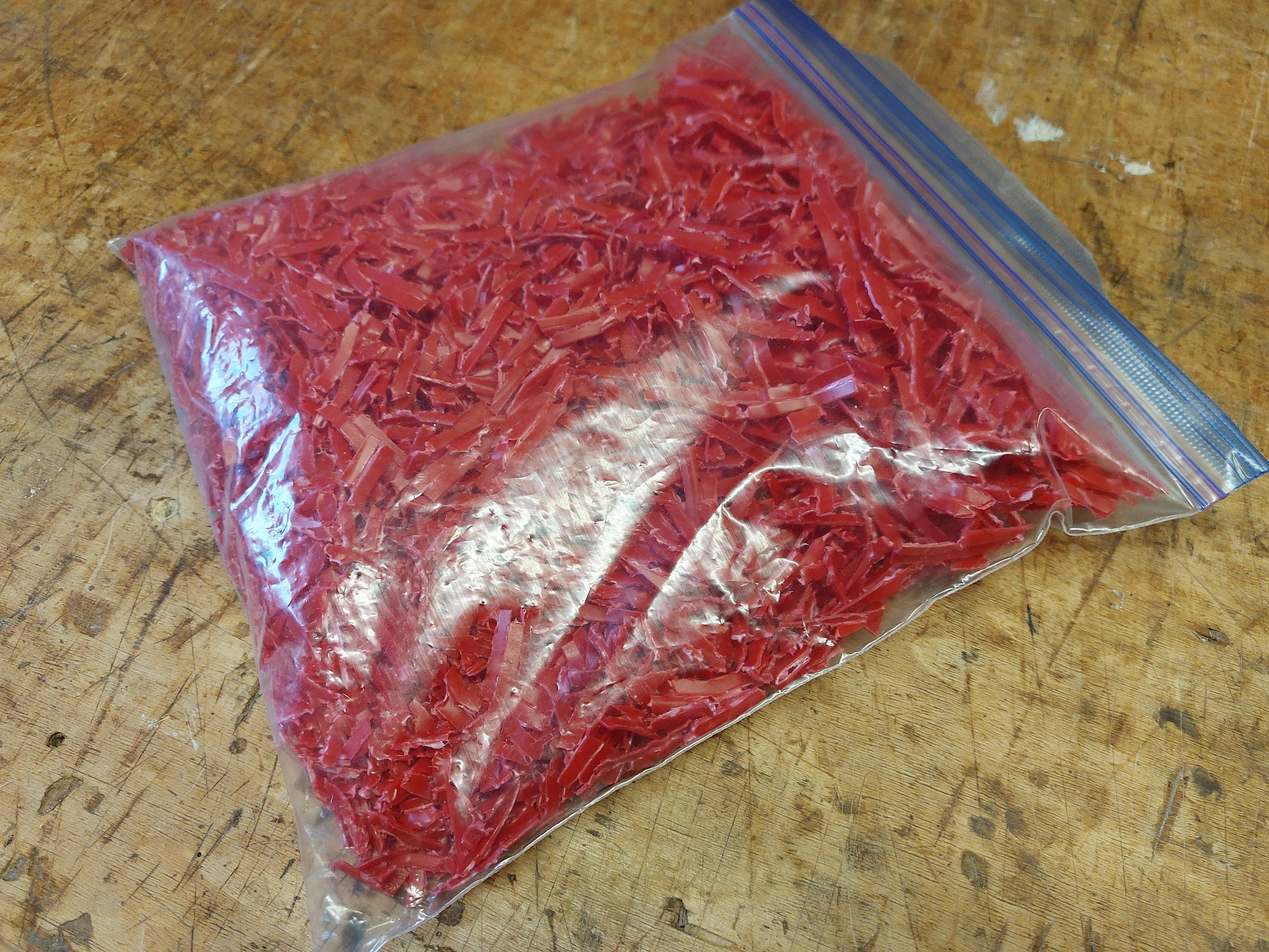 Shredded HDPE Plastic - Etsy