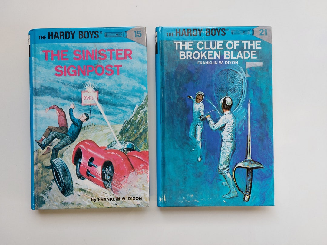 1990's Vintage Hardy Boys Books - Etsy