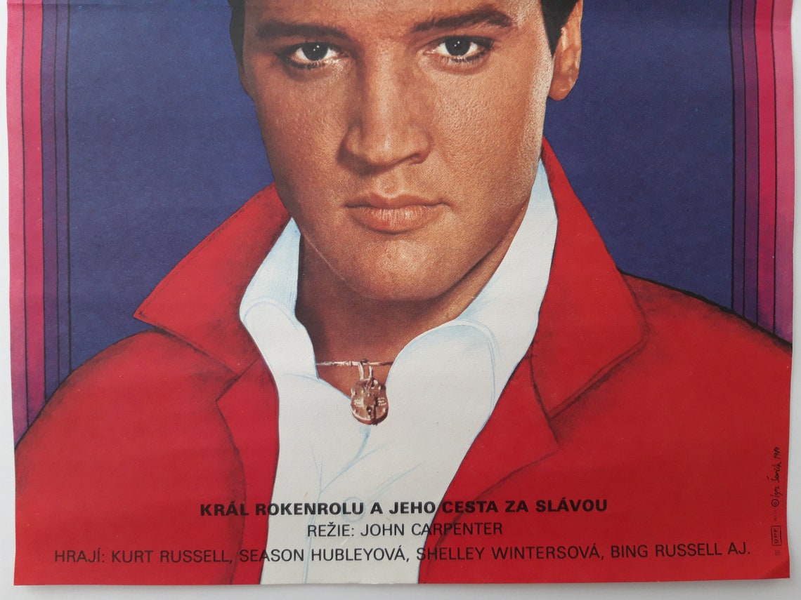 Vintage Elvis Presley Poster - Etsy