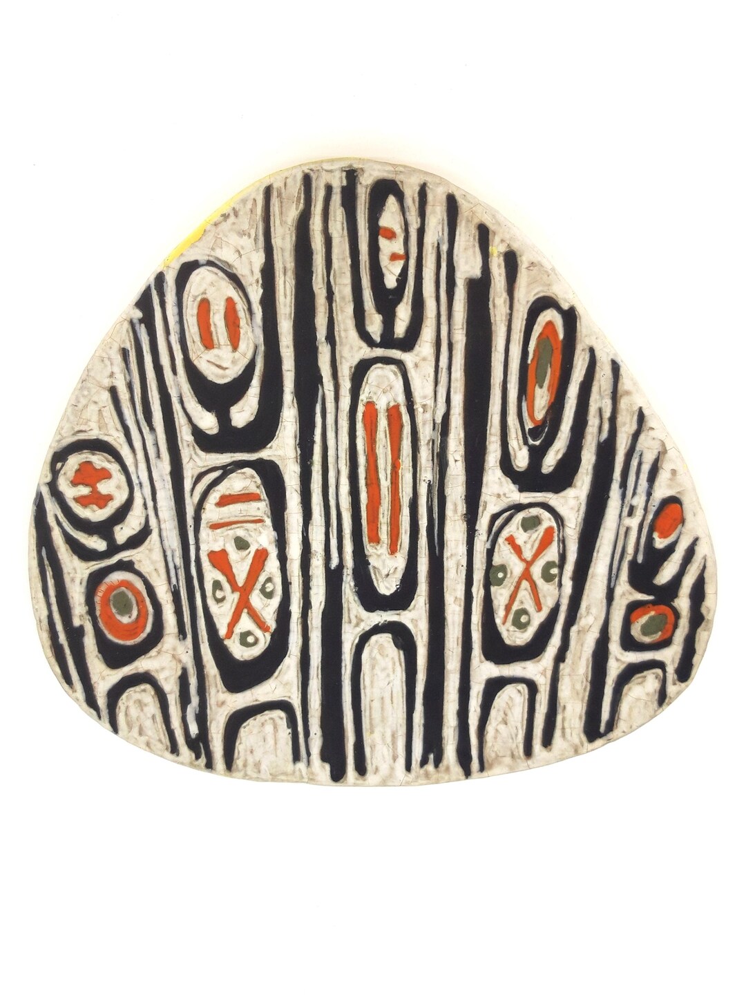Mid-century Livia Gorka Studio Pottery Wall Plate - Etsy