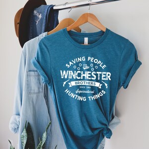 Supernatural T Shirt | Supernatural Shirt | Winchester Brothers T Shirt ...