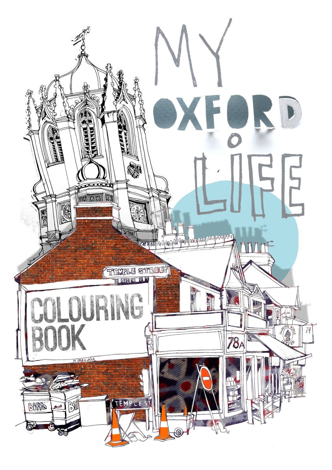 Colouring Book "my Oxford Life" - Etsy