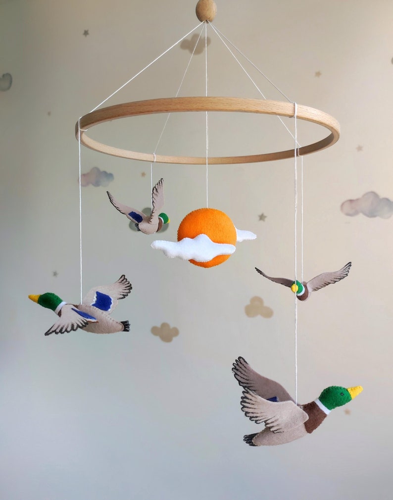Duck Hunting Baby Mobile. Mallard Duck Mobile. Duck Nursery Decor ...