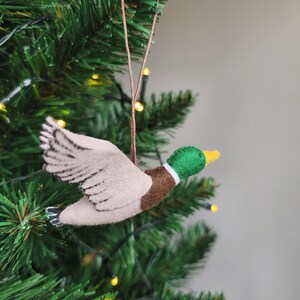 Mallard Duck Christmas Ornament – Duck Nursery Decor, Gift for Hunters ...