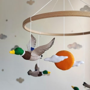 Duck Hunting Baby Mobile. Mallard Duck Mobile. Duck Nursery Decor ...