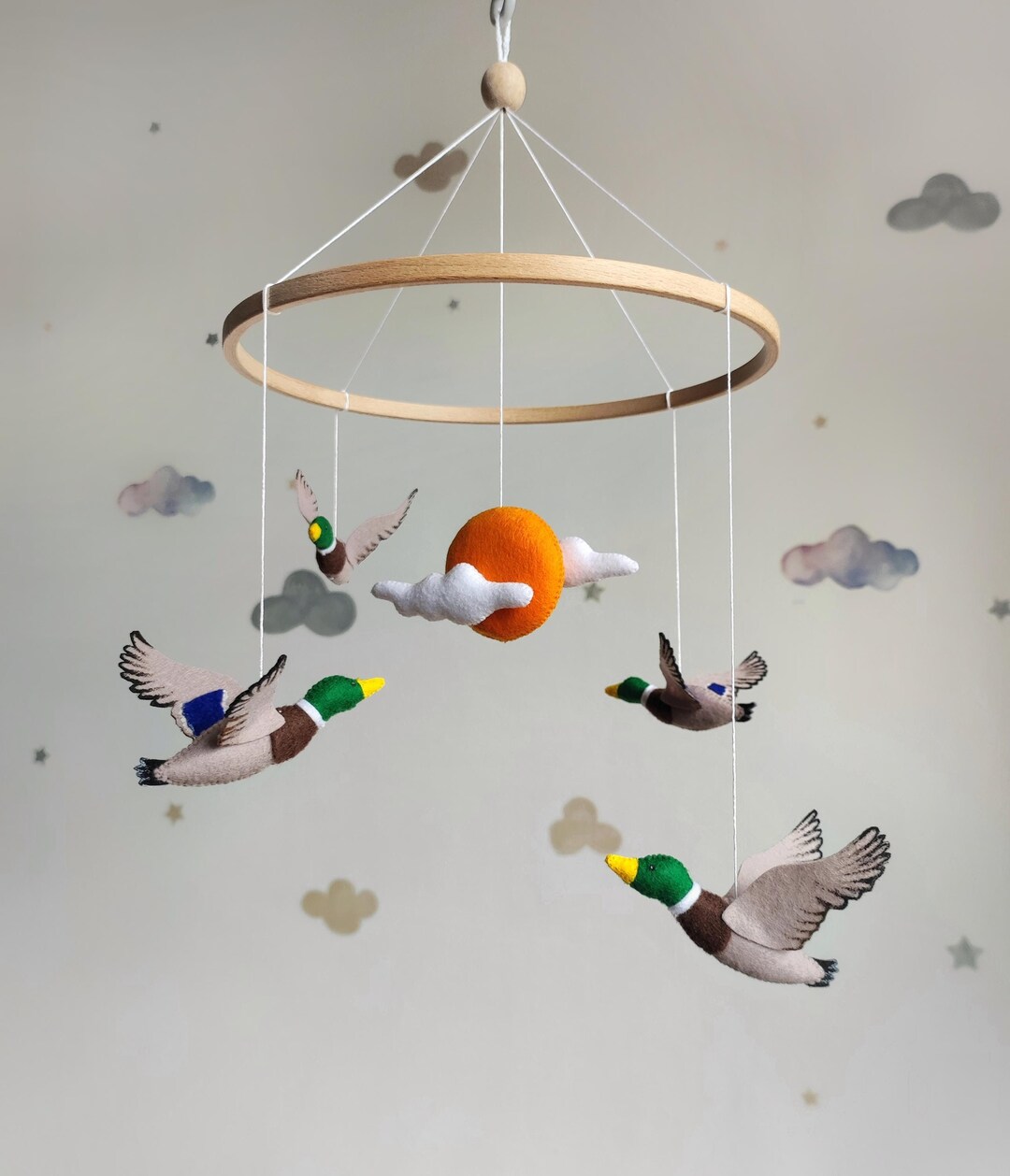 Duck Hunting Baby Mobile. Mallard Duck Mobile. Duck Nursery Decor ...