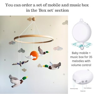 Duck Hunting Baby Mobile. Mallard Duck Mobile. Duck Nursery Decor ...