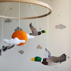 Duck Hunting Baby Mobile. Mallard Duck Mobile. Duck Nursery Decor ...