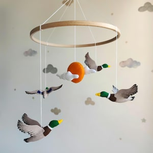 Duck Hunting Baby Mobile. Mallard Duck Mobile. Duck Nursery Decor ...