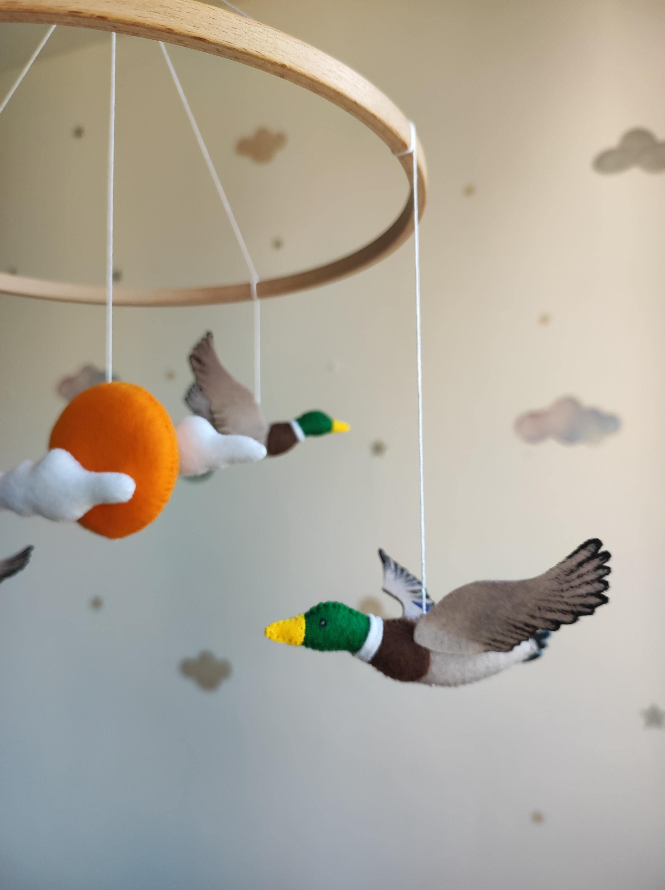 Duck Hunting Baby Mobile. Mallard Duck Mobile. Duck Nursery Decor ...
