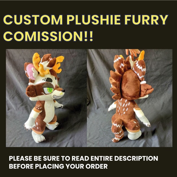 Plushie Furry Custom - Etsy