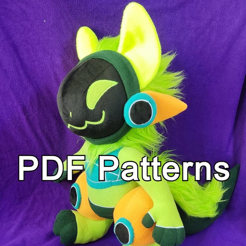 Protogen Plush - Etsy