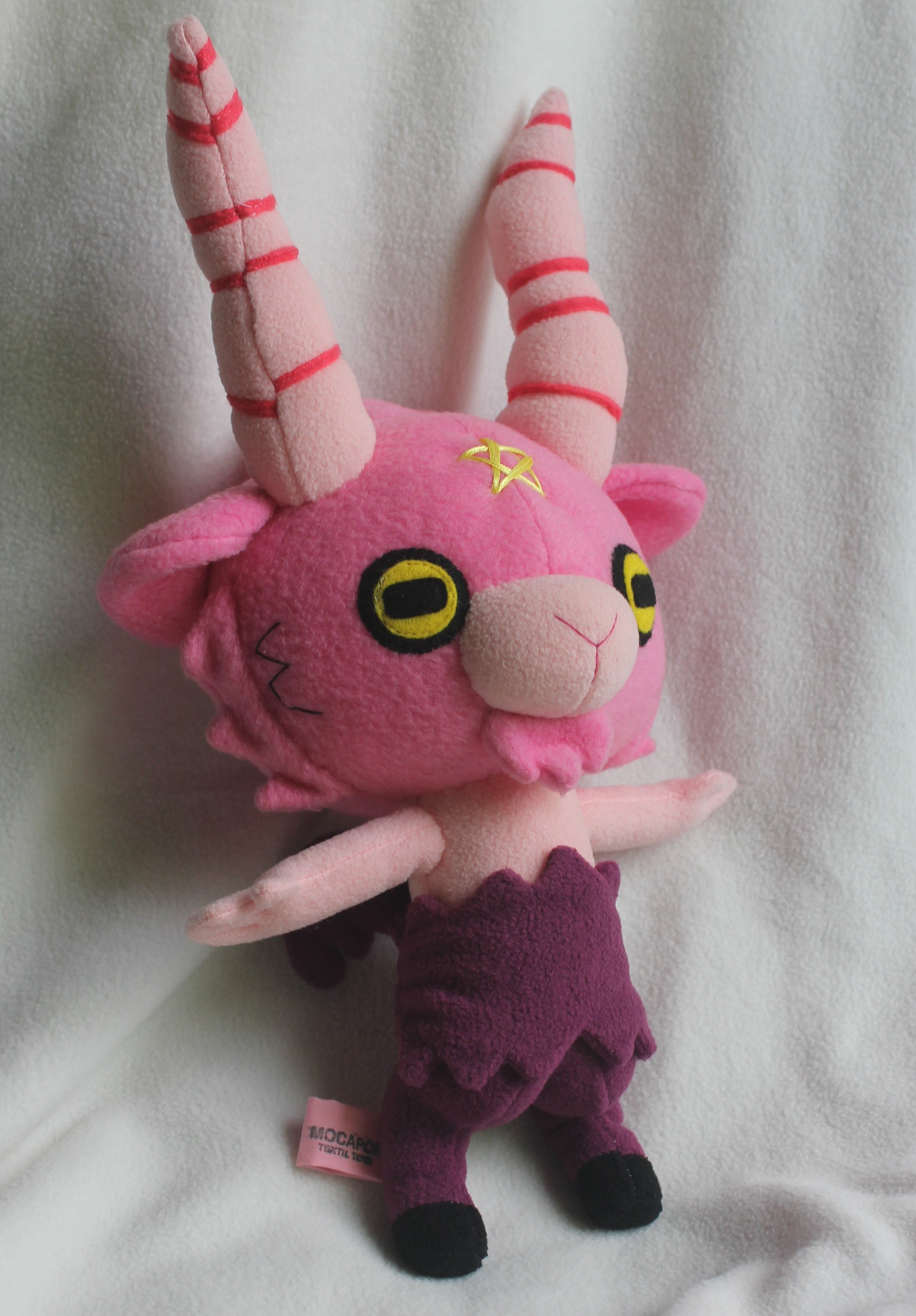 Baphomet plushie toys creepy crochet goth gift idea | Etsy