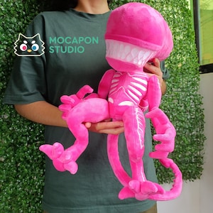 Alien Xenomorph Plushie Handmade - Etsy