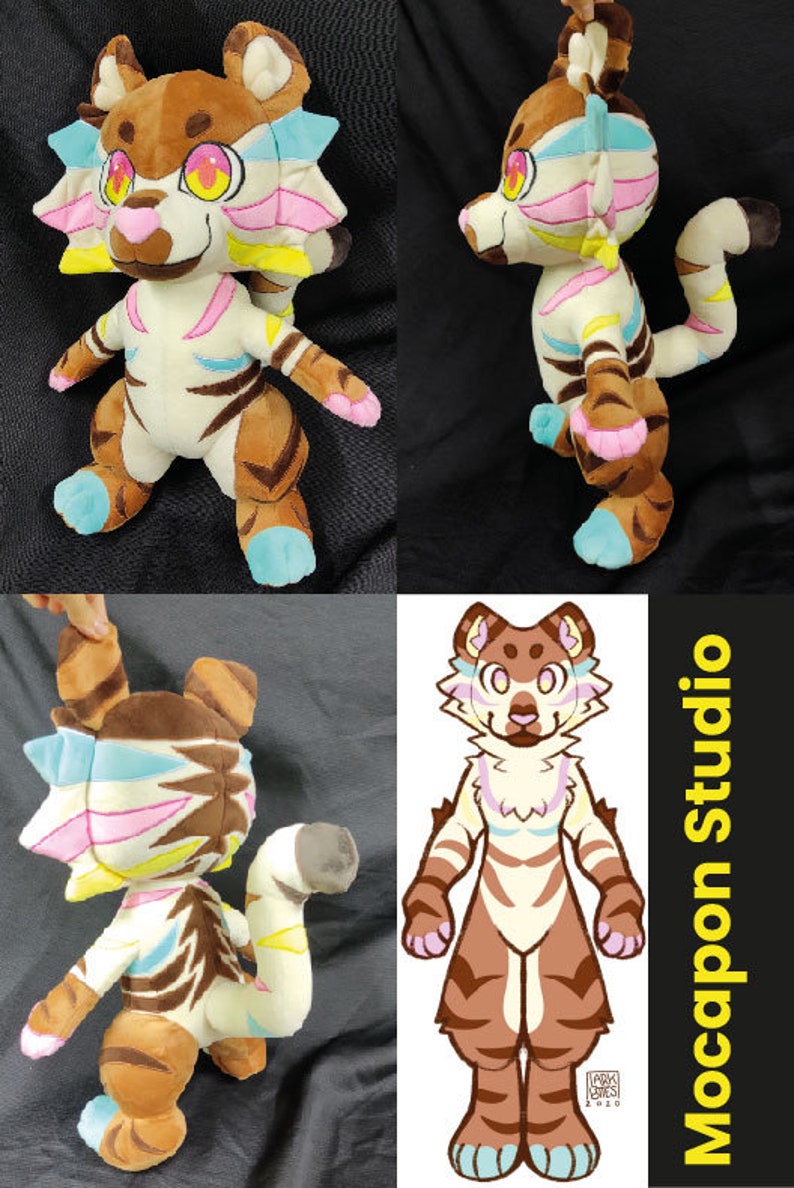 Custom Commission Furry Plushie , Read the Description.do Not Buy This ...