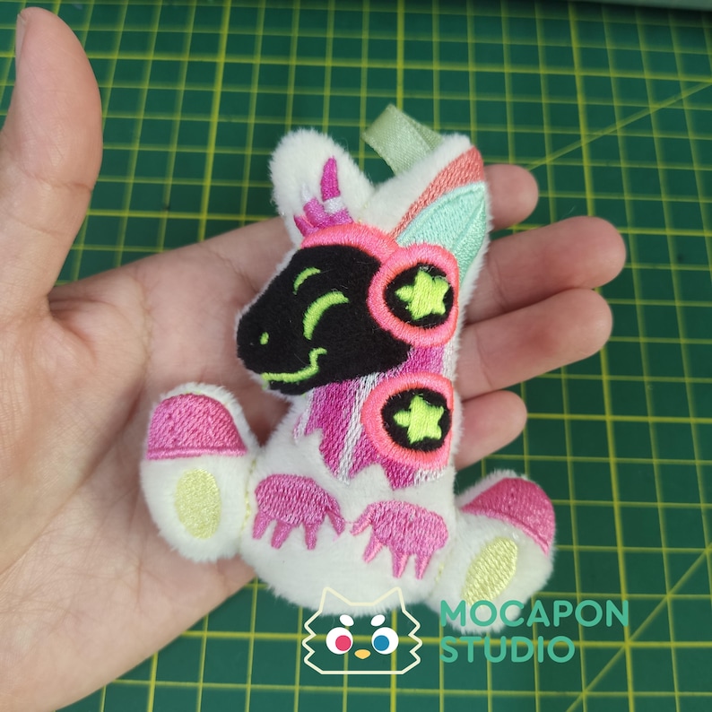 ITH Protogen Furry Embroidery - Etsy