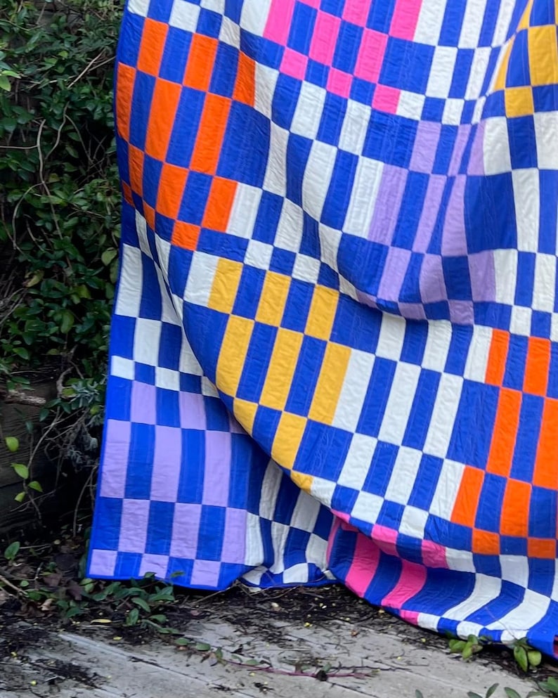 Magpie Quilt Beginner Friendly Modern PDF Downloadable Pattern - Etsy