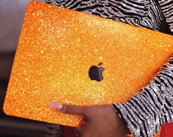 Neon Green Glitter Macbook Case for Macbook Air and Macbook - Etsy